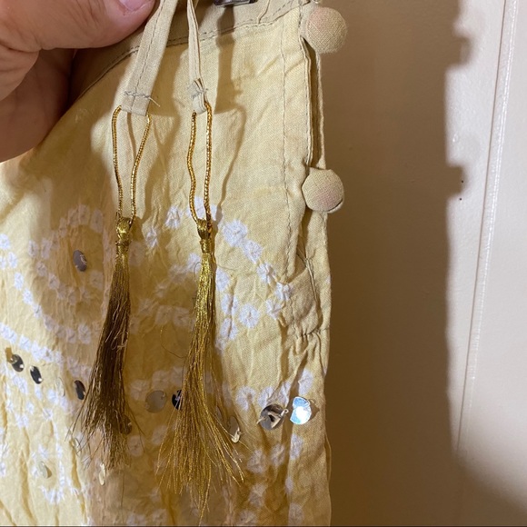 Raj | Skirts | 0 Cotton India Batik Mirror Sequin Skirt Boho Indie Full ...